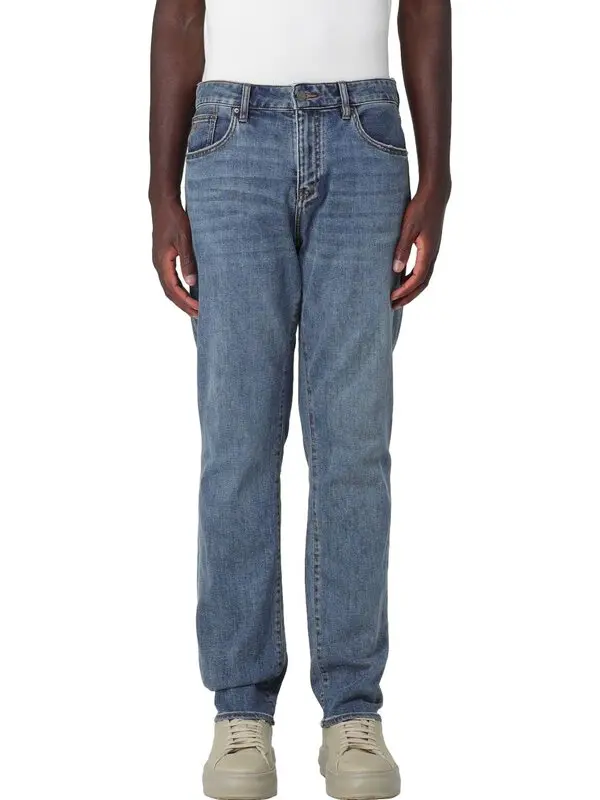 Armani Exchange Straight Leg Jeans - Blue
