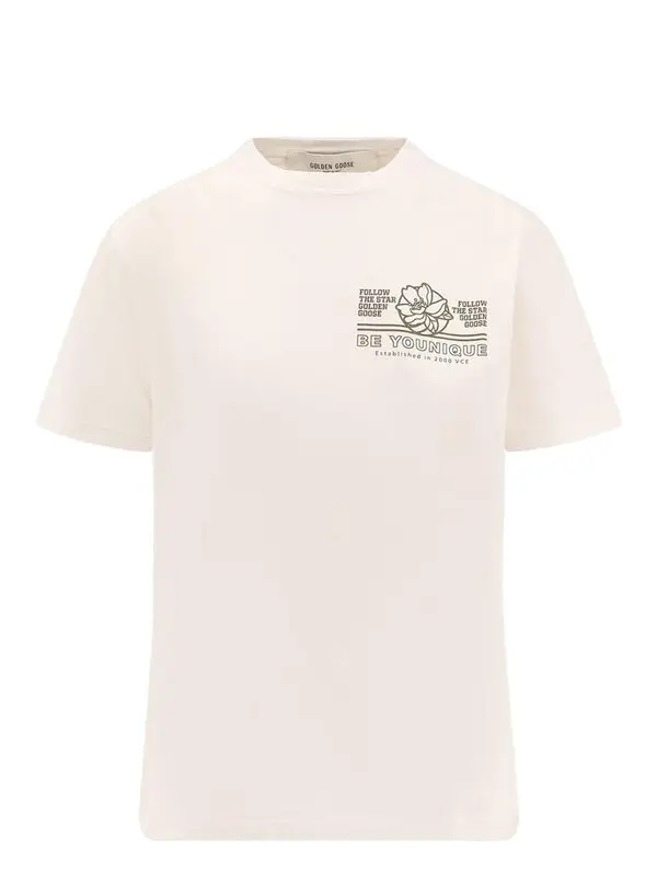 GOLDEN GOOSE Graphic T-shirt - Grey