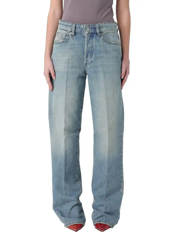 DIESEL® Straight Leg Jeans - Denim