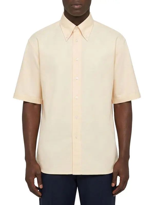LEMAIRE Cotton Shirt - Apricot
