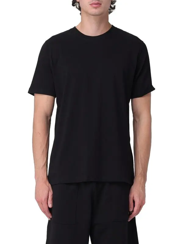 DISCLAIMER Cotton T-shirt With Teddy Bear Graphic Print - Black