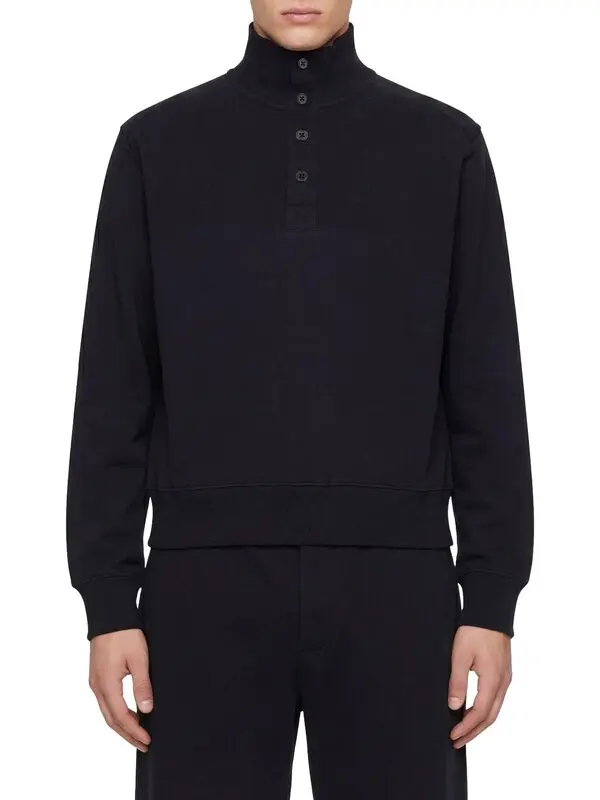 ENTIRE STUDIOS Cotton Turtleneck Sweater - Black