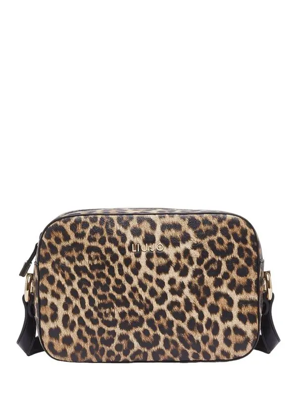 Liu Jo Animal Print Synthetic Leather Bag - Multicolor