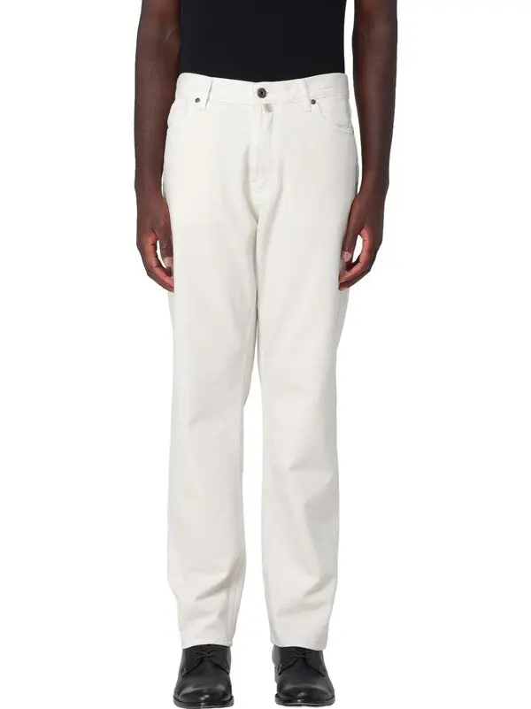 Jacob Cohen Straight Leg Jeans - White