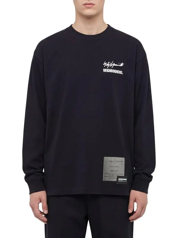 Yohji Yamamoto Cotton T-shirt - Black