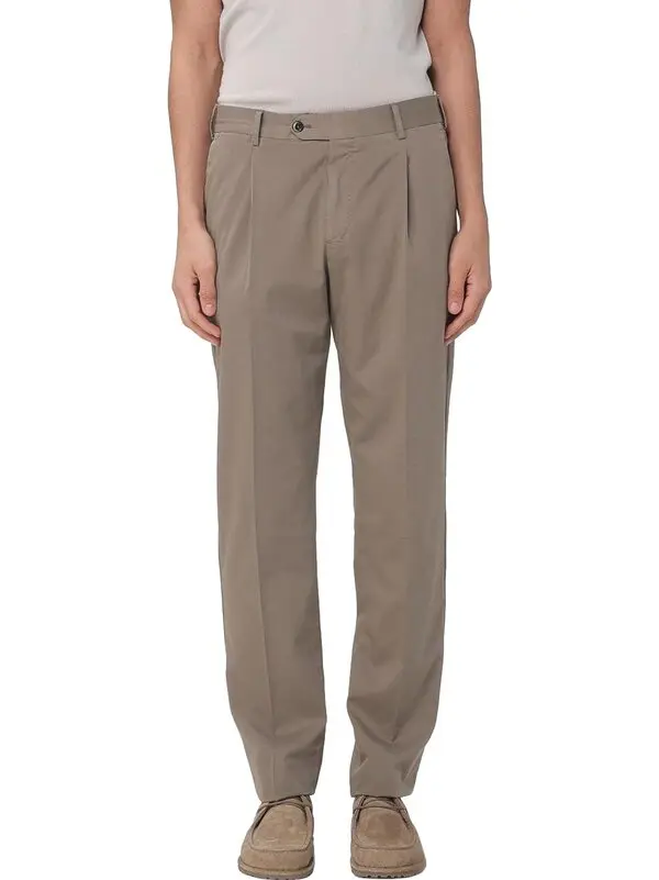 PT TORINO Stretch Cotton Chino Trousers - Beige