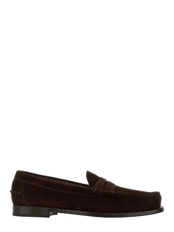 Church's Rowley Brushed Leather Loafers - Brown
