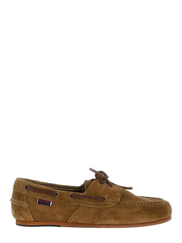 SEBAGO Suede Owen Boat Loafers - Brown