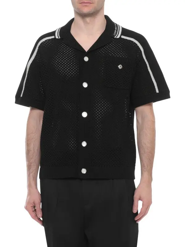 Casablanca Cotton Blend Shirt - Black