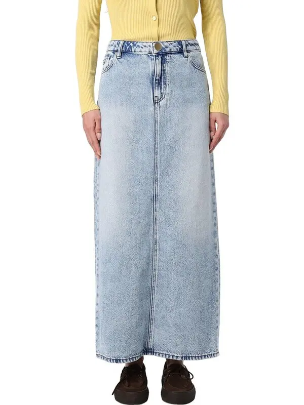 Armani Exchange Maxi Skirt - Stone Washed