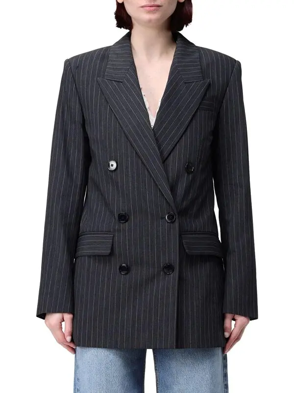 Isabel Marant Étoile Double Breasted Blazer - Grey