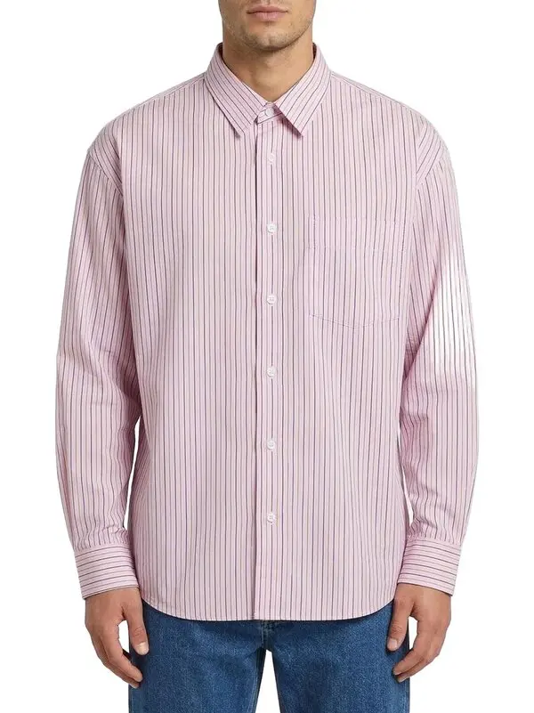 SUNFLOWER Classic Striped Cotton T-shirt - Pink