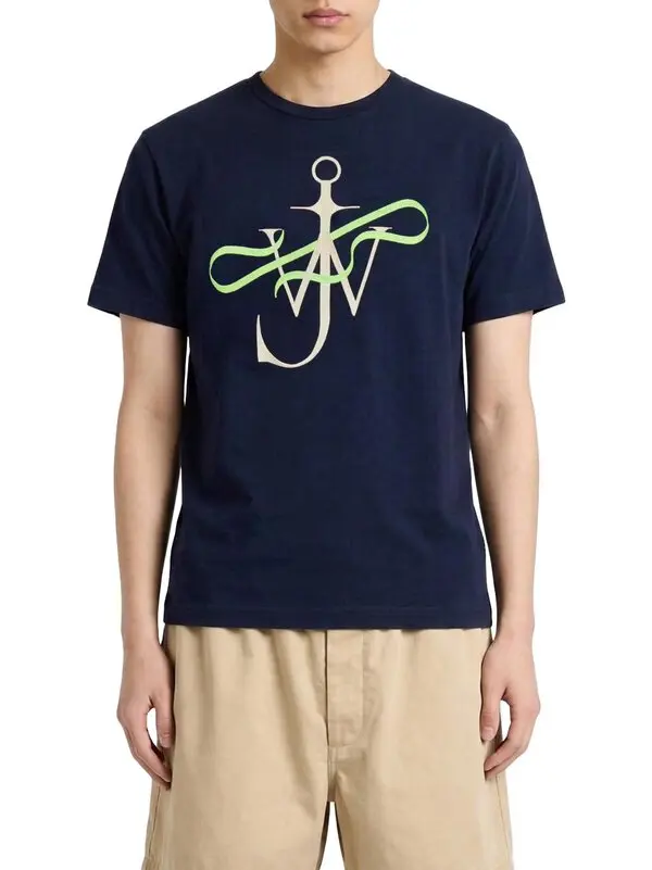 JW Anderson Graphic T-shirt - Blue