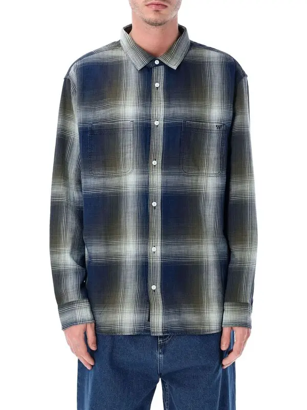 VANS Tartan Cotton Shirt - Olive