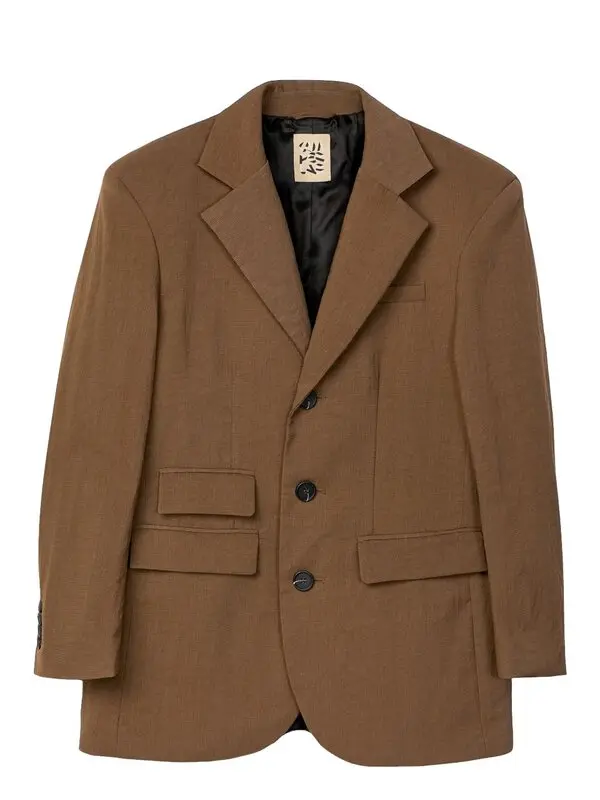 Camper Tailored Blazer - Brown
