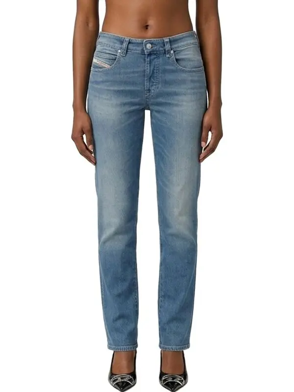 DIESEL® Wash Denim Jeans - Blue