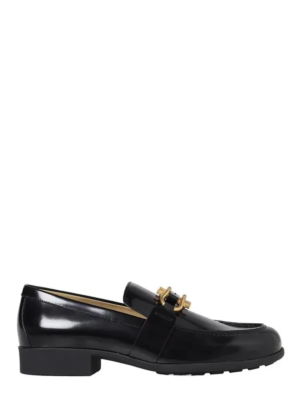 Bottega Veneta Leather Horsebit Loafers - Black
