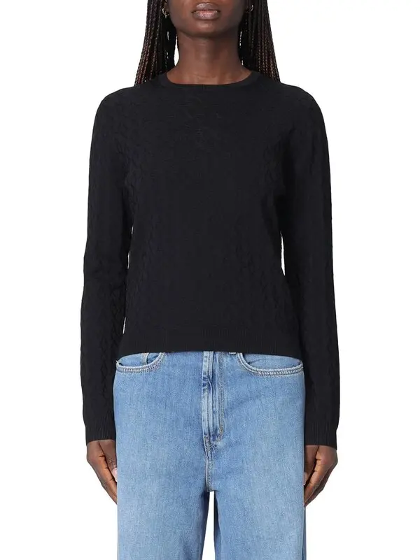 Armani Exchange Fine Knit Jumper - Black
