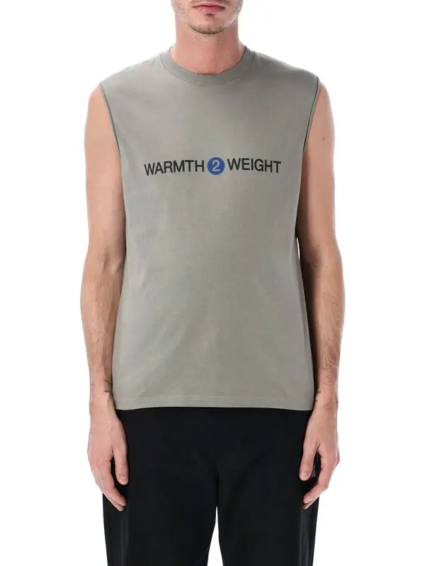 ROA Logo Cotton Tank Top - Grey