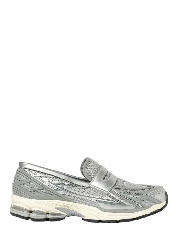 NEW BALANCE Metallic Loafers - Silver
