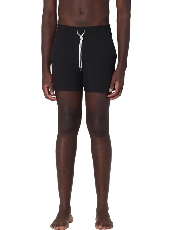 Polo Ralph Lauren Swim Trunks In Recycled Fabric - Black