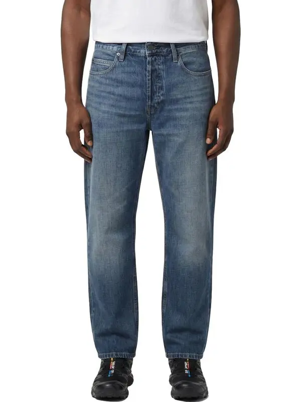 Carhartt Work In Progress Straight Leg Jeans - Blue