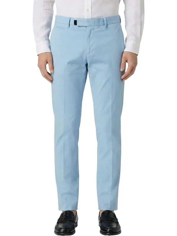 Incotex Cotton Trousers - Blue