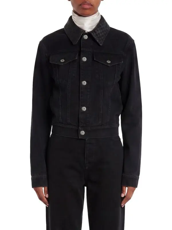Bottega Veneta Denim Jacket - Black