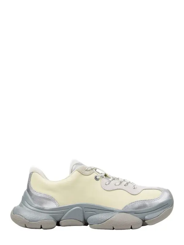 Camper Twins Bi Calfskin Leather Sneakers With Vibram Sole - Multicolor