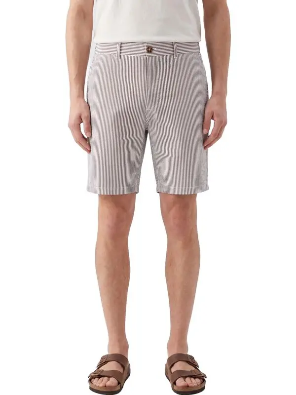 MC2 SAINT BARTH Chino Shorts - Striped