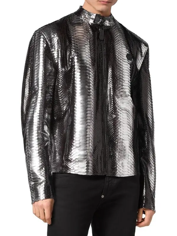 Philipp Plein Jacket Colour - Silver