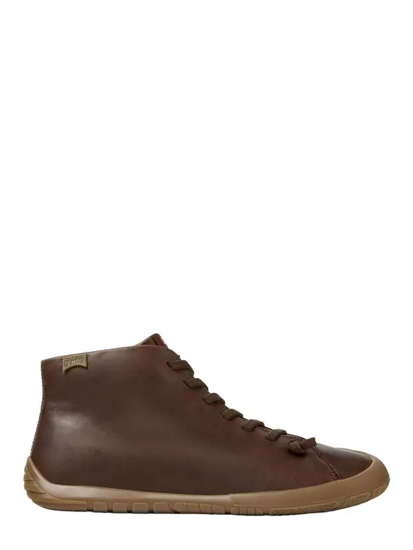 Camper Peu Path+ Smooth Leather Ankle Boots - Brown