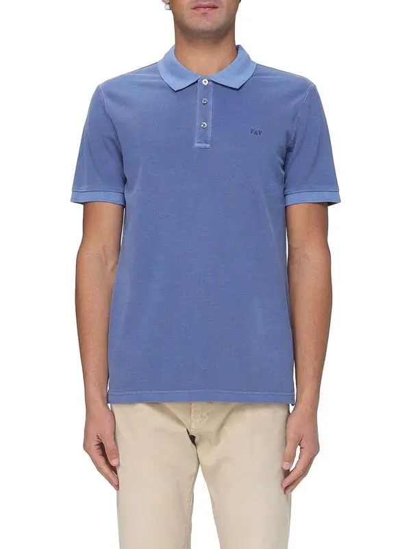 FAY Polo Shirt Colour - Blue
