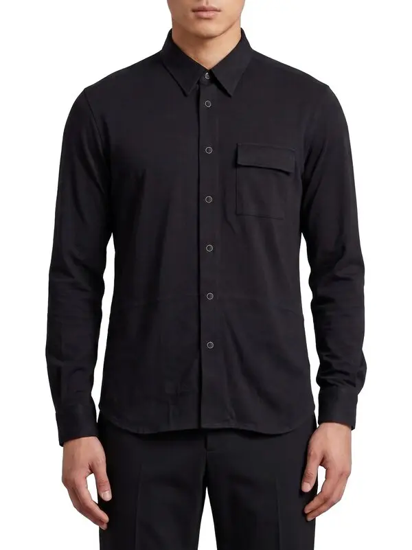 Kiton Cotton Shirt - Black
