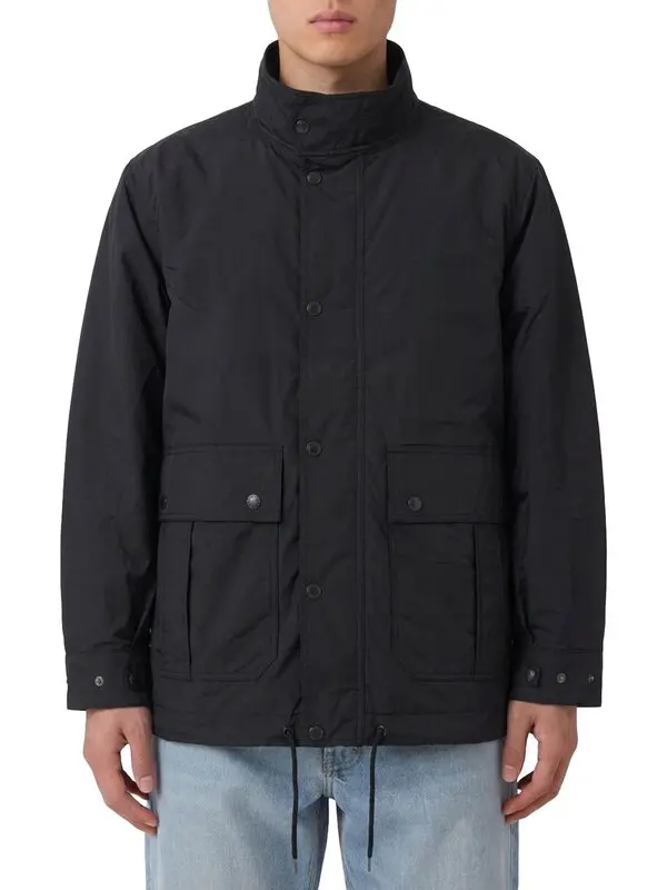 Nanamica Solid Colour Nylon Parka - Black