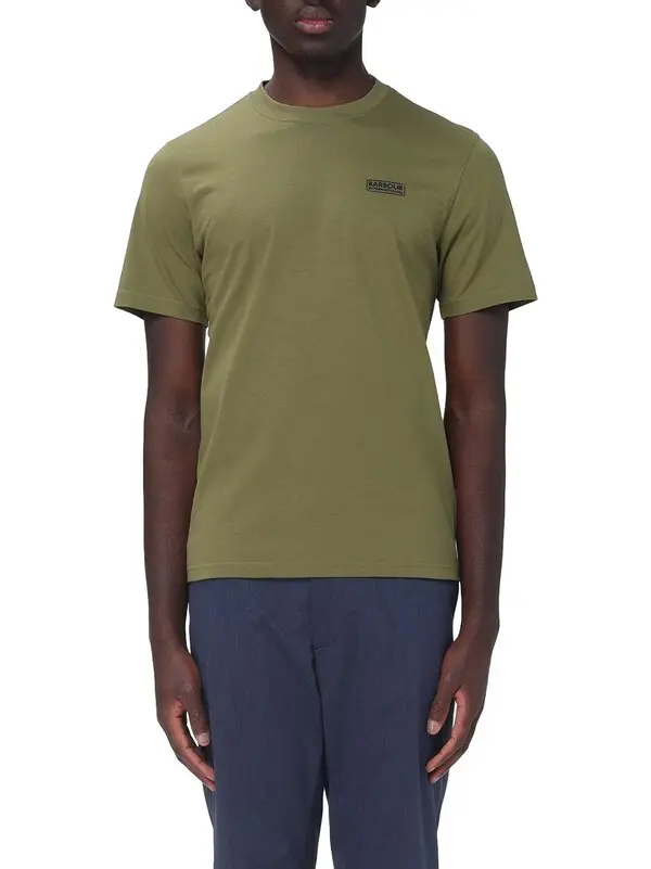 Barbour Cotton T-shirt With Logo - Olive