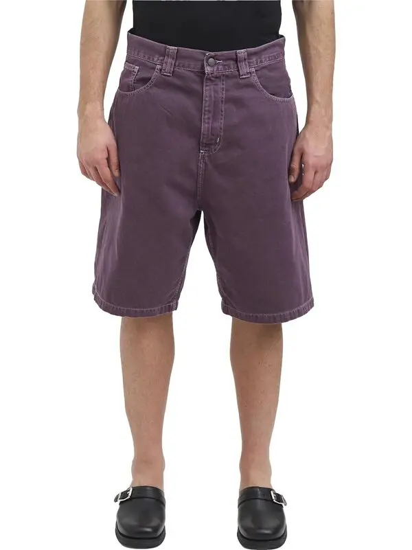 Carhartt Work In Progress 5-pocket Relaxed Fit Denim Shorts - Violet