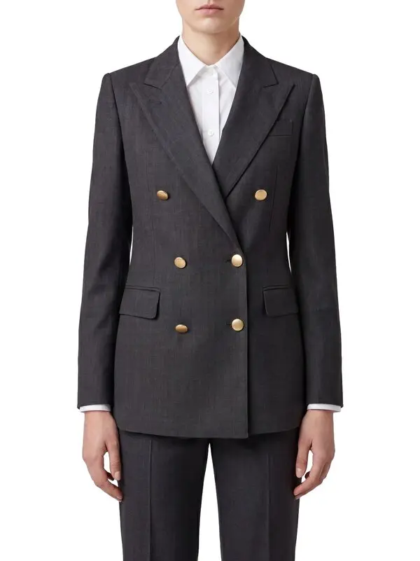 Tagliatore Double-breasted Blazer - Black