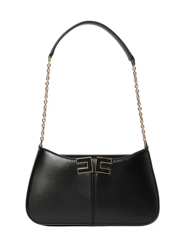 Elisabetta Franchi Shoulder Bag - Black