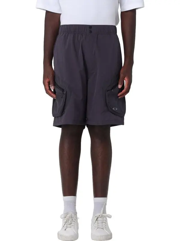 Oakley Cargo Shorts In Technical Fabric - Black
