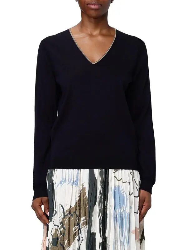 Paul Smith V-neck Jumper - Blue