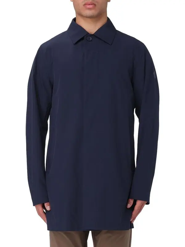 PEOPLE OF SHIBUYA Toshiro Technical Fabric Jacket - Blue