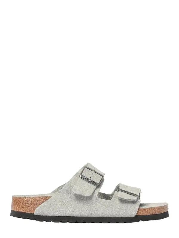 BIRKENSTOCK Arizona Suede Sandals - Grey