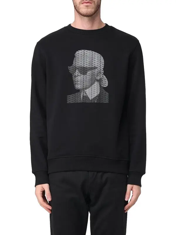 Karl Lagerfeld Graphic Sweatshirt - Black