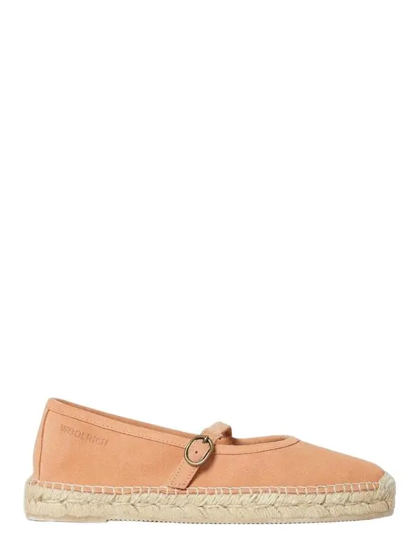 Woolrich Espadrille Mary Jane Flats - Pink