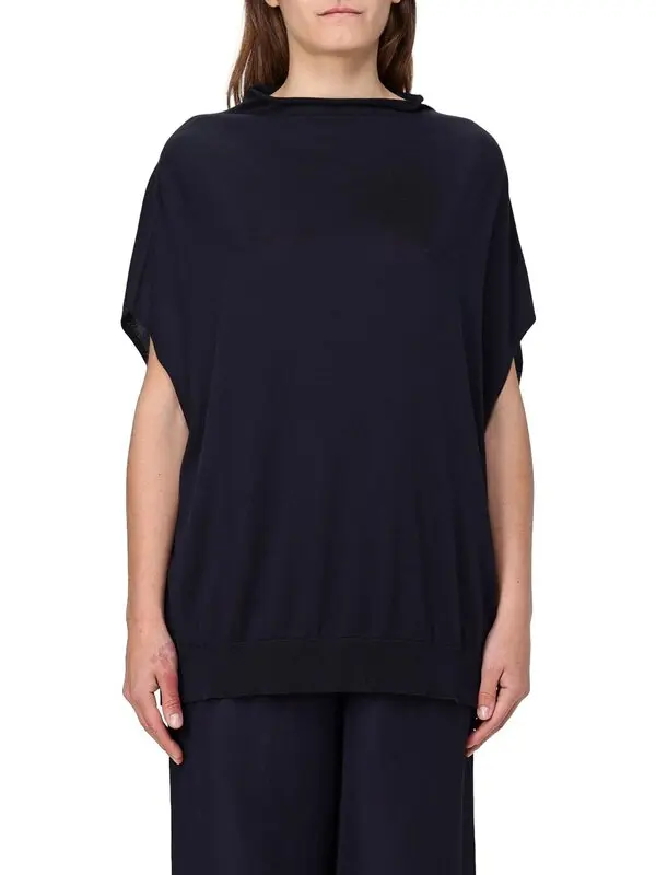 Fabiana Filippi Sleeveless Knit Jumper - Navy