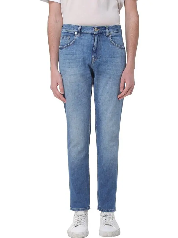 Eleventy Rubensz Mid-rise Skinny Fit Jeans - Blue