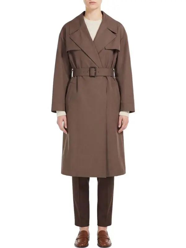 Max Mara The Cube Trench Coat - Brown