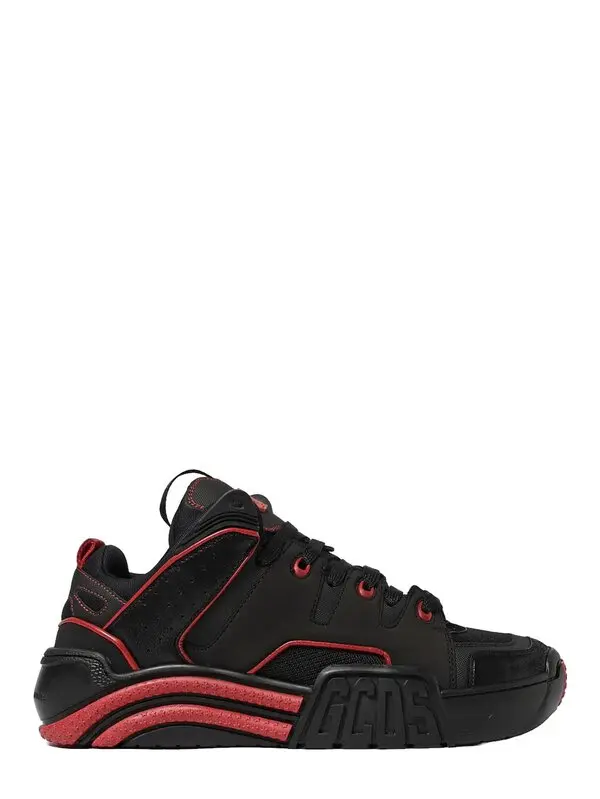 Gcds Lace Up Sneakers - Black