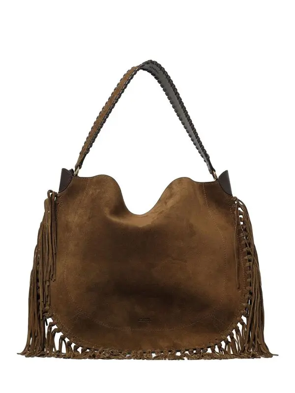 Isabel Marant Étoile Suede Shoulder Bag - Brown
